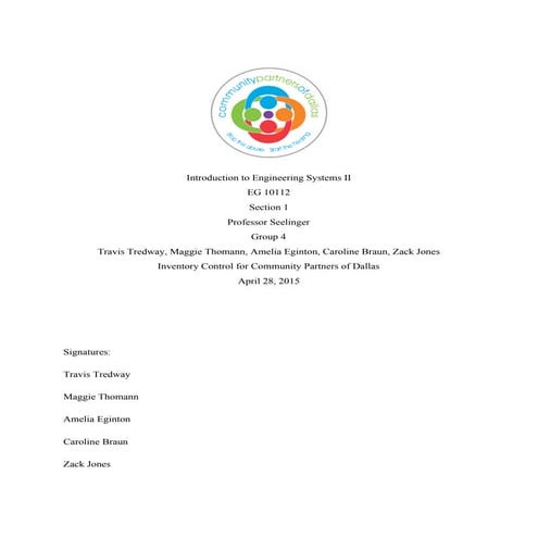 Spring Project Report | PDF