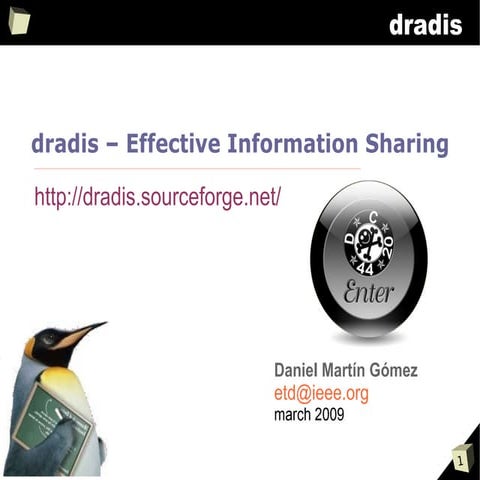 dradis: Effective Information Sharing | PPT