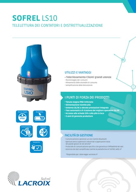 SOFREL LT-Radar | PDF