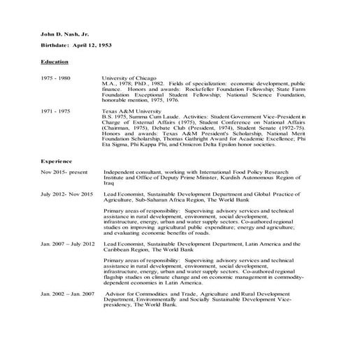 Cruz-DePaula_Value Chairns_March 2015 | DOC