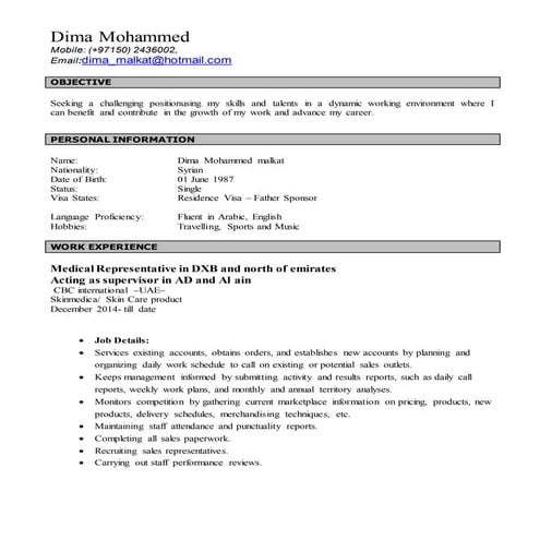 dima CV | DOCX