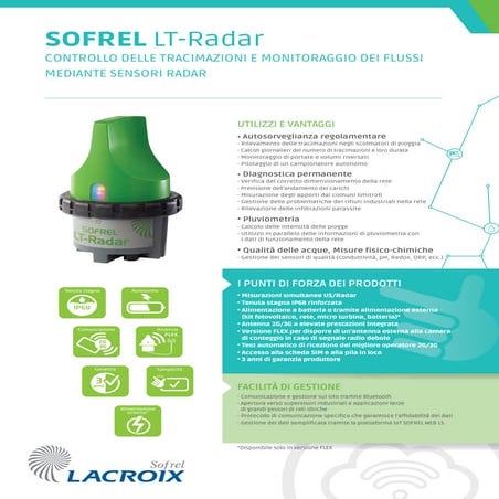 SOFREL LT-Radar | PDF