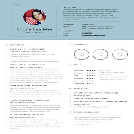 Lee Mee Resume | PDF