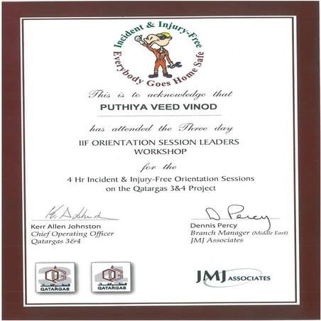 8.IIF ORIENTATION SESSION LEADERS WORKSHOP- CERTIFICATE | PDF