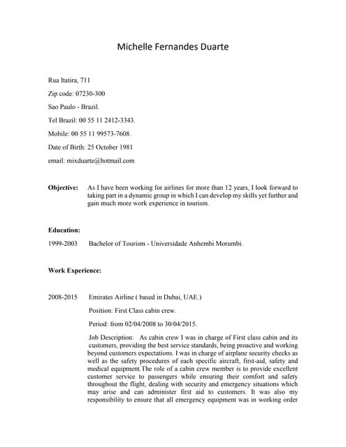 Sephora mv_resume_2016 (1) | PDF