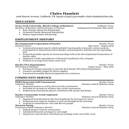 Stacy Peters - resume | PDF
