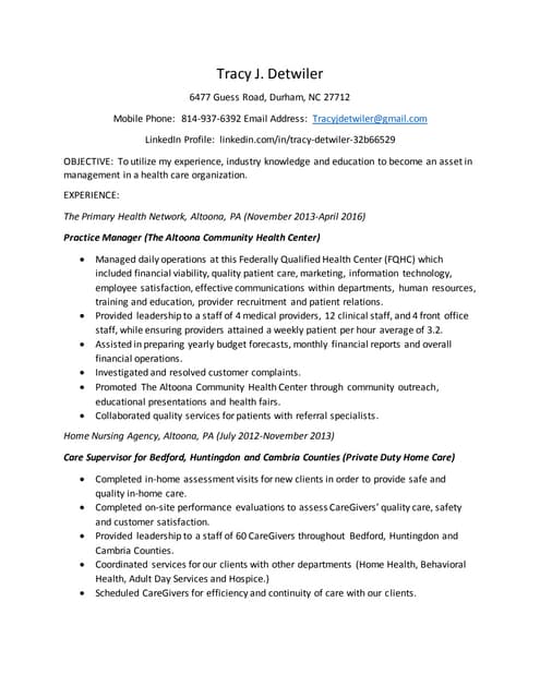 Kay Lawrence resume' | DOCX