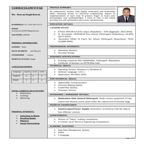Neeraj Resume | DOCX