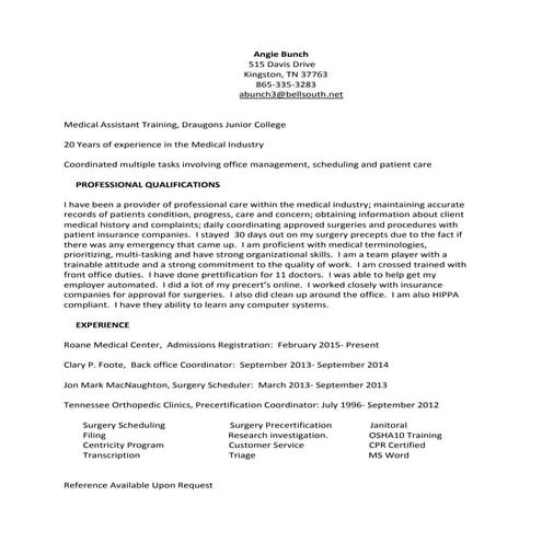 update resume15 | PDF