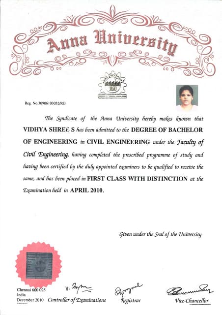 BTech Marksheets | PDF