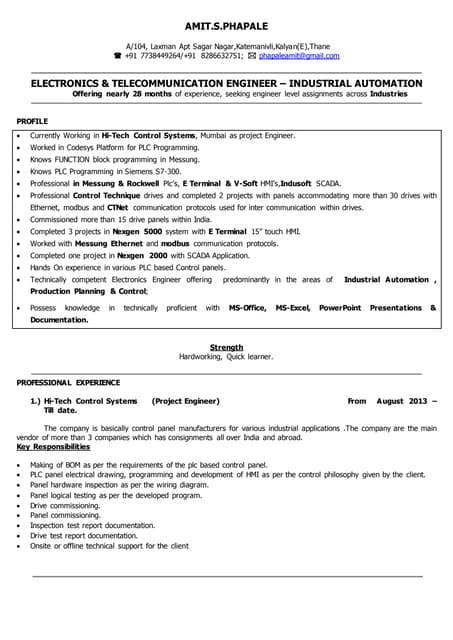 AMIT_RESUME | PDF