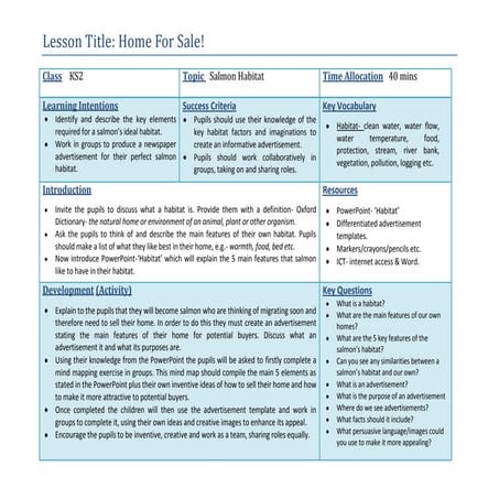 Lesson Plan 1 | DOCX