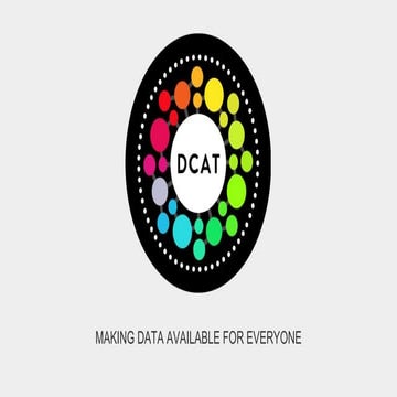 Explaining DCAT - #oSoc15 | PPTX