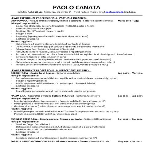 PAOLO_CANATA ITALIANO | PDF