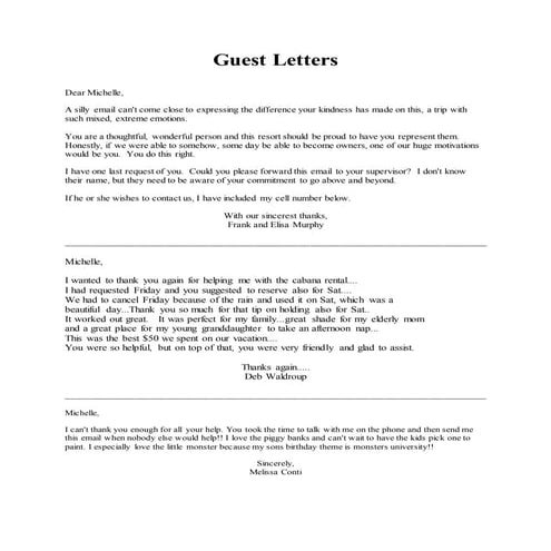 guest letters | DOCX