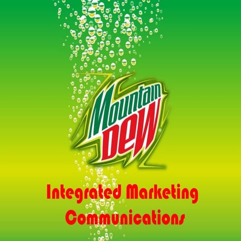 4. MDew Integrated Brand Communication | PPT