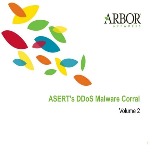 ASERT's DDoS Malware Corral, Volume 2 | PPTX