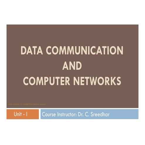 Dccn Unit 1pdf