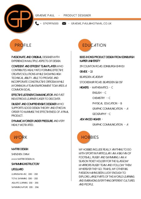 Graeme Paul presentations