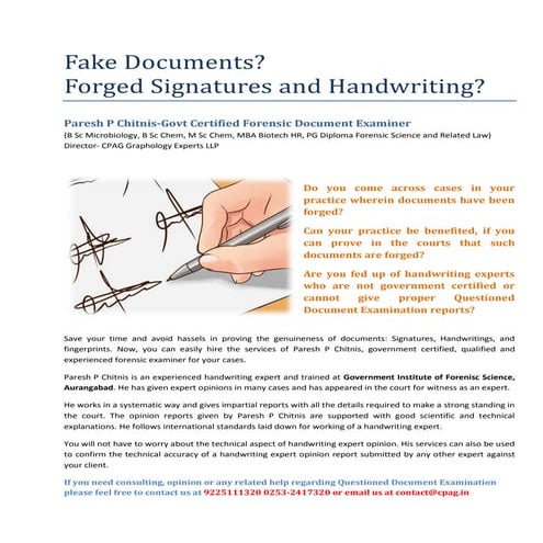 Fake Documents | PDF