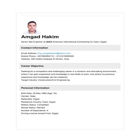 ASIM CV | PDF