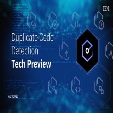 Duplicate Code Detection Dcd Presentation Ppt 