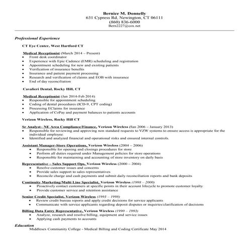 Lisa Resume | DOC
