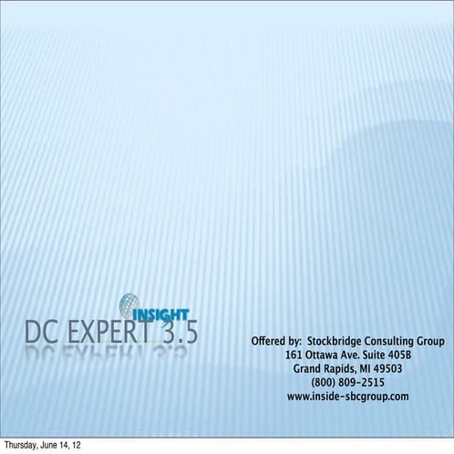 SBC_Group_DC_Expert | PDF | Logistics | Business
