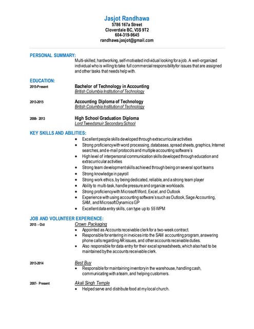 Josh Snyder Resume | PDF
