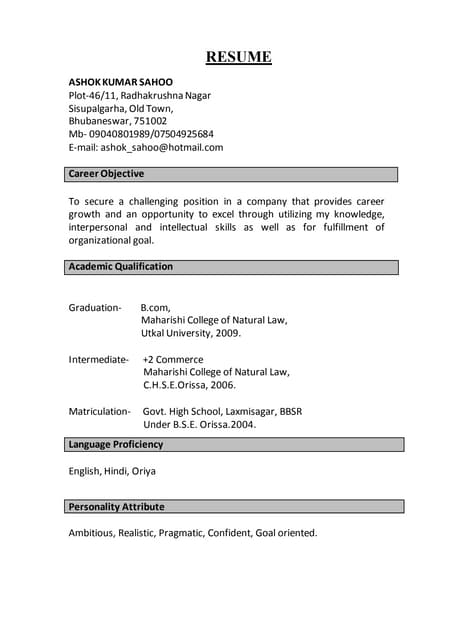 Ashok Kumar Sahoo (UPDATED) | DOCX | Technology & Computing Ashok Kumar Sahoo (UPDATED) | DOCX | Technology & Computing