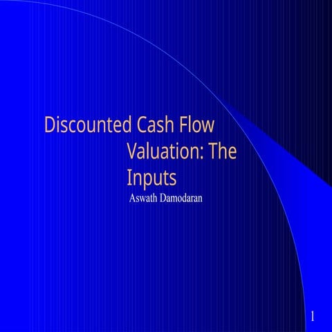 presentation on the discounted cash flow method.pptx