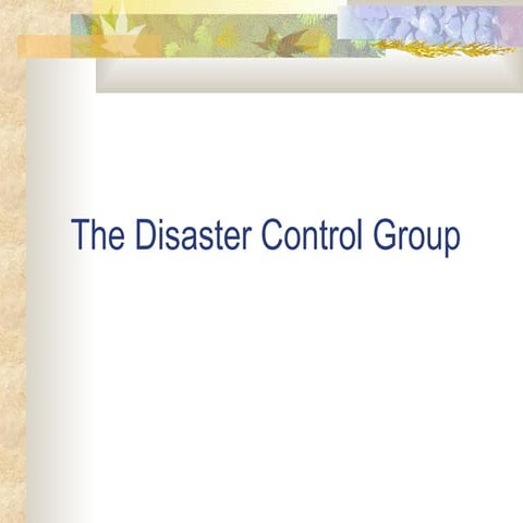 DCG power point structure presentation.. | PPT