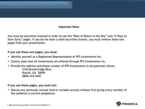 Primerica | PPT | Home Financing | Personal Debt