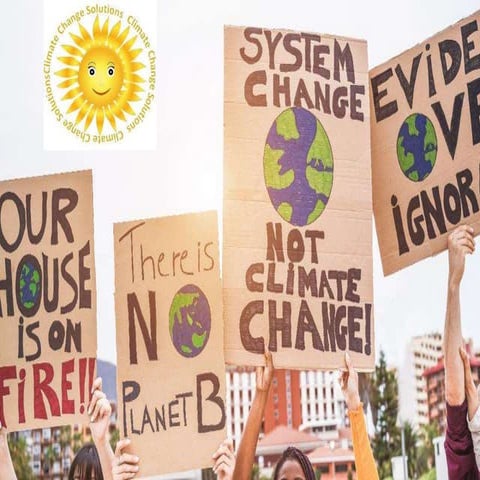 D climate change 4 posters introduce project midterm | PPTX