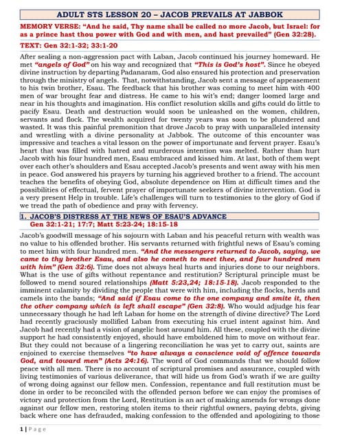 Jacob and esau | PPT