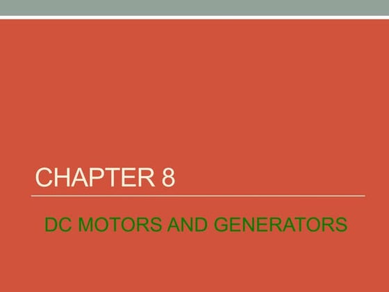 DC compound motor ppt | PPTX | Motorcycles | Automotive