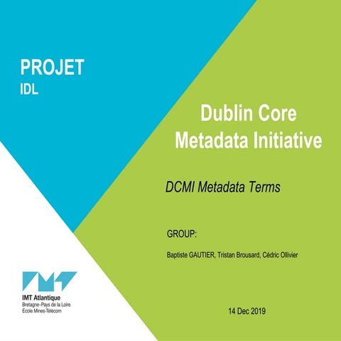 Ontologie DCMI | PDF