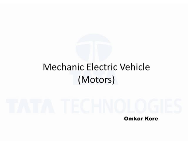 construction and parts of DC generator | PPTX