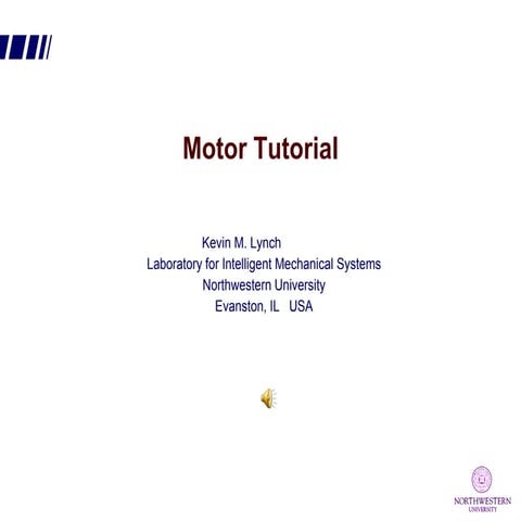 D cmotortutorial | PPT