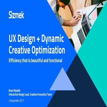 UX Design Best Practices for Dynamic Creative Optimization and Online ...