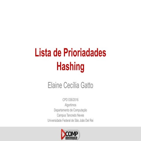 Lista de Prioridades | PPTX