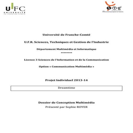 Dossier de Conception d'OPI - DreamTime | PDF