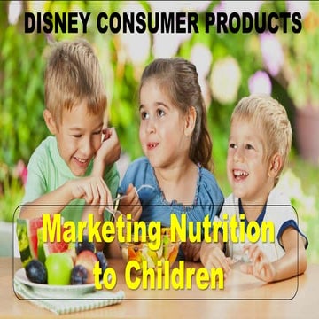 Disney consumer products | PPTX