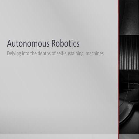 DCP Autonomous Robotics | PPTX