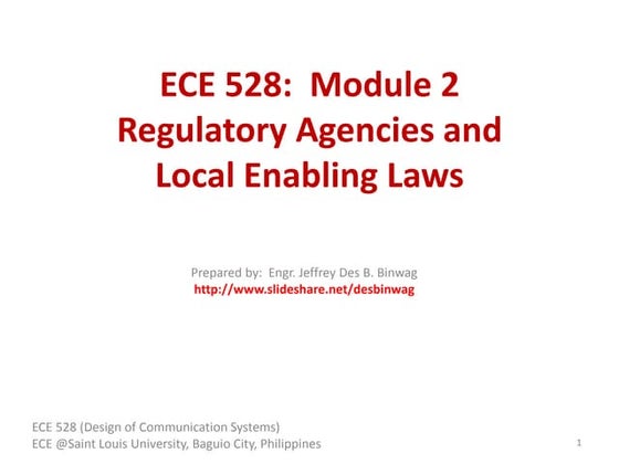 History of the regulatory office | PPTX