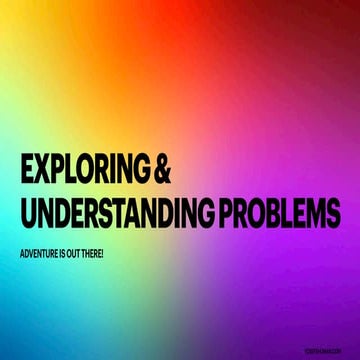 DCSJ2021 Presentation - Exploring & Understanding | PPT