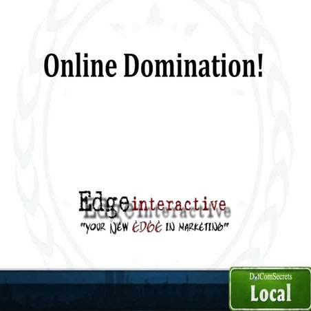 Online Domination | PPT | Search | Internet
