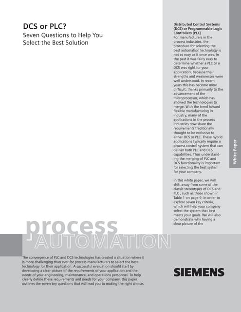 DCS Introduction | PPTX | Operating Systems | Computer Software and Applications