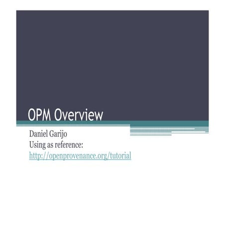 OPM Overview | PDF | Databases | Computer Software and Applications
