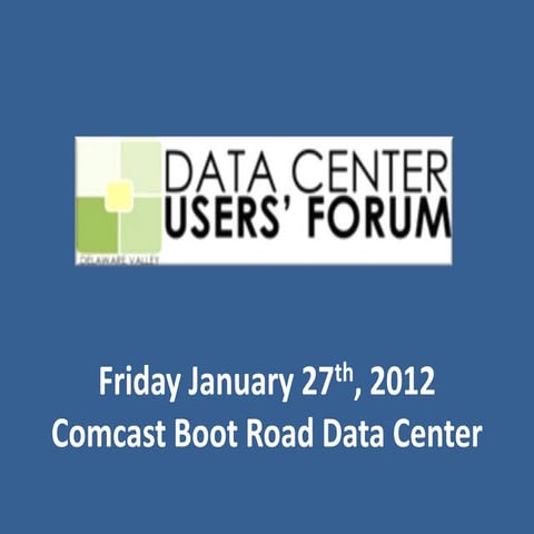 PowerPoint from January 27th 2012 Forum | PPT